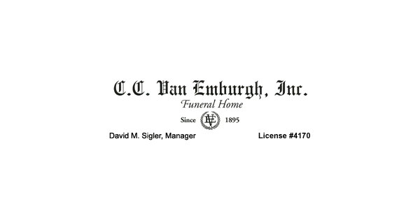 C.c. Van Emburgh Funeral Home Obituaries & Services In Ridgewood, Nj
